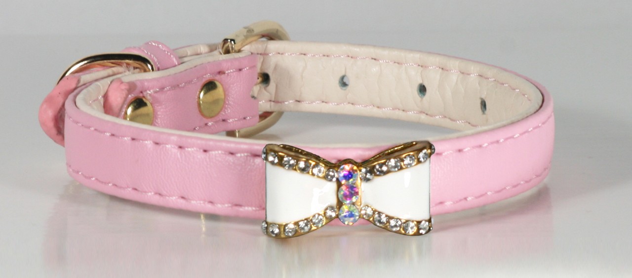 Pink Bow Collar - Slow Global
